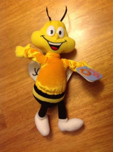 1998 General Mills BREAKFAST PALS Beanies HONEY NUT CHEERIOS BEE Plush ...