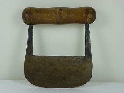 Late 18th/ Early 19th Century Wrought Iron Food Chopper with Maple ...