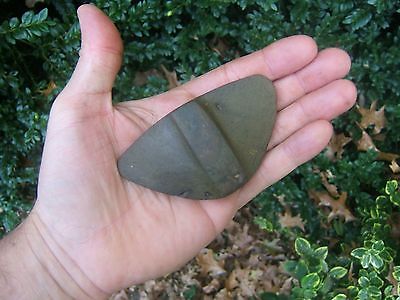 Winged Bannerstone Weight Arrowheads Indian Artifacts Fossils Relic ...