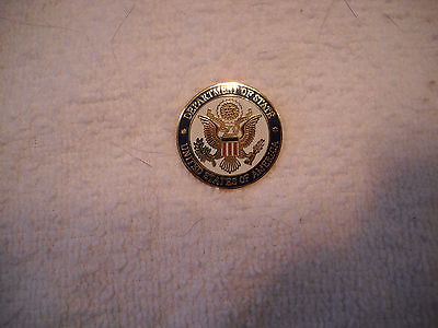 U.S.Department of State, Diplomatic Pin -- Antique Price Guide Details Page