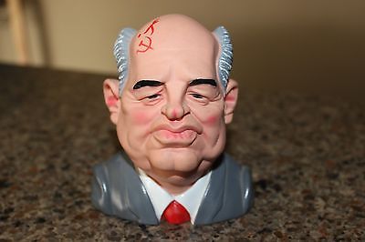 SPITTING IMAGE SQUEAKY TOY POLITICAL CARICATURE of MIKHAIL GORBACHEV ...