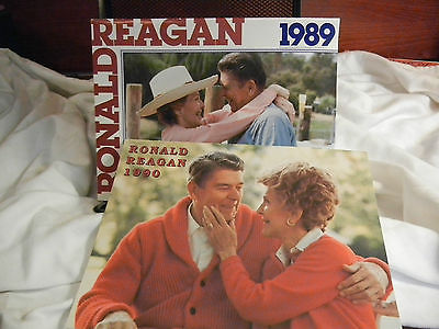 Vintage RONALD REAGAN Calendars ~ Mint Condition from 1989 & 1990 ...