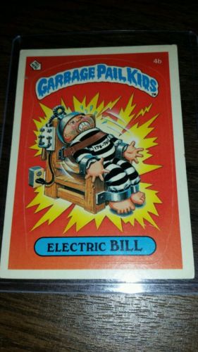 Garbage pail kids 1985 electric bill -- Antique Price Guide Details Page