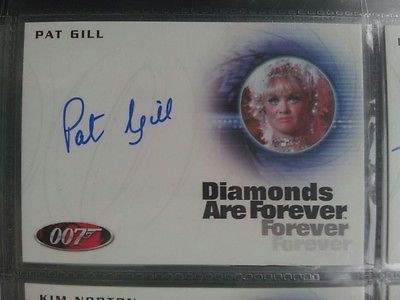 PAT GILL JAMES BOND AUTOGRAPH -- Antique Price Guide Details Page