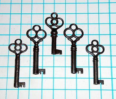 Genuine Antique Vtg old Open Barrel End Clover Leaf Bow Furniture ...