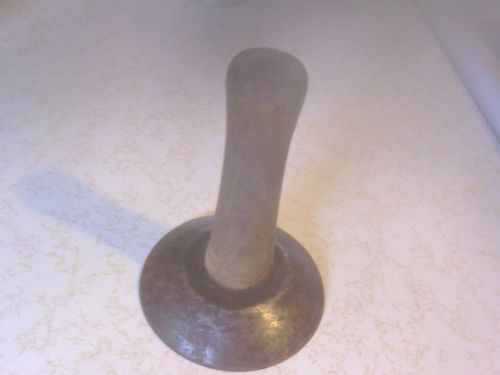 vintage antique hog scraper pig farm OLD butchering TOOL primitive 5 3/ ...