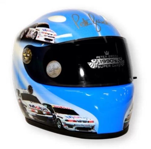 PETER BROCK HOLDEN 05 SERIES 3 HELMET LIMITED EDITION GIFT CAR RACING ...