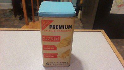 Vintage Premium Cracker tin (1969) stamped on tin . -- Antique Price ...
