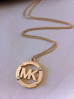 Fashion Gold Hot Sell Classic Pave Padlock MK Style Hollow Pendant ...