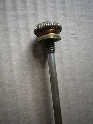 vintage library card catalog rods threaded screw-in type lot of 10 ...