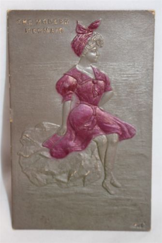 Early Postcard The Modern Mermaid Embossed No Message or Post Mark 1911 ...