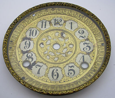 ANTIQUE FANCY GILBERT MANTEL CLOCK DIAL BEZEL PARTS REPAIR -- Antique ...