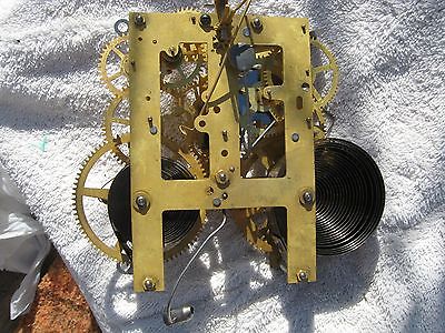 antique clock parts werks Sessions mantle t/s antique -- Antique Price ...