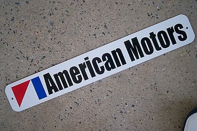 AMERICAN MOTORS Sign 1968 AMX 1969 JAVELIN 1970 REBEL 1971 MATADOR 1972 ...