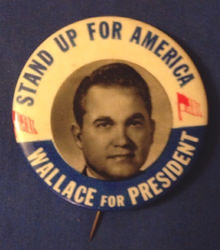 George Wallace Political Campaign Pin Button -- Antique Price Guide ...