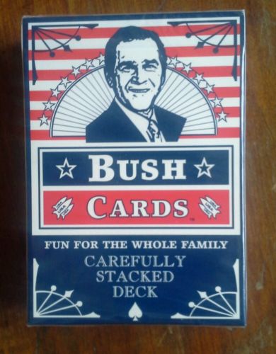 George W. Bush Playing Cards Standard Deck w/ All His Cabinet Members ...
