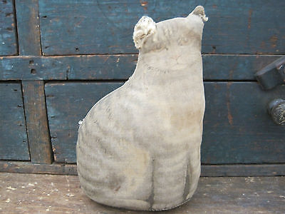 Early Primitive Circa 1892 ARNOLD PRINT WORKS Cloth Fabric Little Cat ...