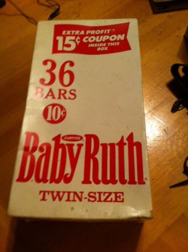 Vintage Babe Ruth Candy Bar Box -- Antique Price Guide Details Page