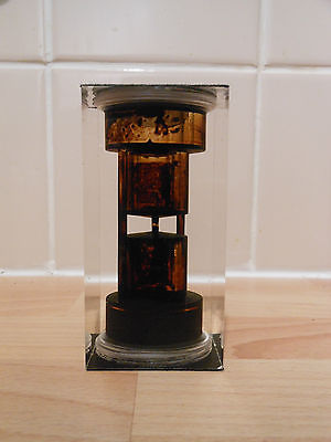 VERY UNUSUAL NORTH SEA OIL DROP PAPERWEIGHT EGG TIMER OIL RIG No ...