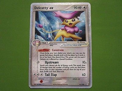 Pokemon EX Crystal Guardians Delcatty ex 91/100 NM-!! -- Antique Price ...