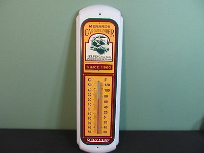 MENARDS OUTDOOR REPLICA VINTAGE THERMOMETER Cashway Lumber -- Antique ...