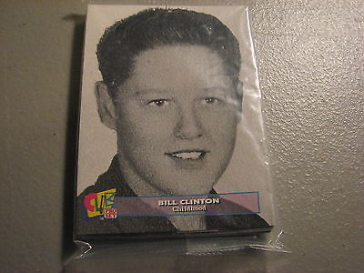 Bill Clinton Presidential priorities cards 1993 Pro Set -- Antique ...