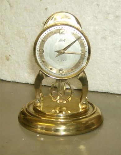 Attractive Schatz 8 day miniature balance spring desk clock , needs ...