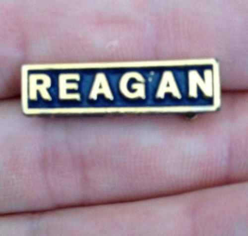 Vintage REAGAN Pin Ronald Reagan Political Pin -- Antique Price Guide ...