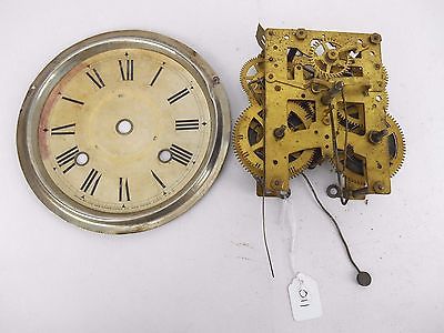 Antique New Haven Kitchen / Mantle Clock Movement & Dial - 011 ...