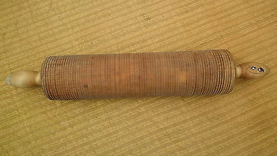 LARGE ANTIQUE PRIMITIVE WOOD GROOVED ROLLING PIN -- Antique Price Guide ...