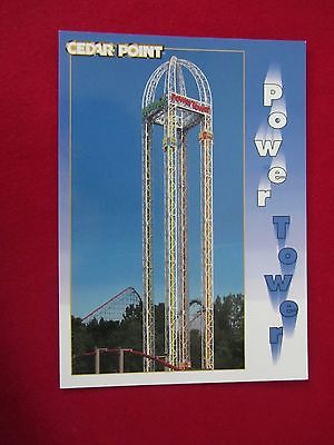 Cedar Point Postcard Power Tower Sandusky Ohio -- Antique Price Guide ...