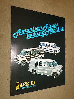 1983 Mark III "Van Conversions" Truck Van Dealer Sales Brochure Ford ...