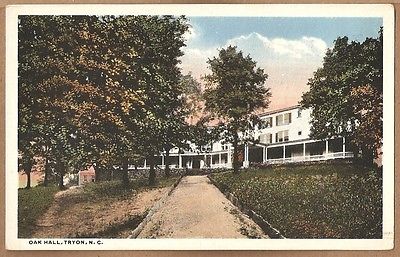 1915~Tryon,NC~OAK HALL HOTEL~bet Saluda/Columbus/Zirconia/Tuxedo ...