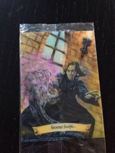 Harry Potter Chocolate Frog Collector Card Severus Snape #5/12 ...