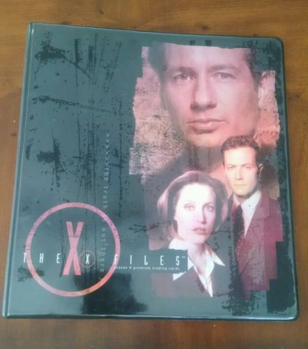 THE X FILES TRADING CARD 3 RING BINDER SEASON 8 INKWORKS -- Antique ...