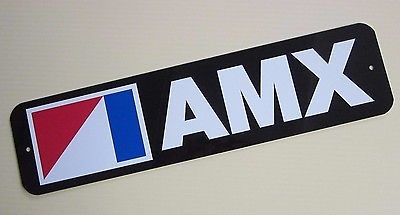 AMERICAN MOTORS AMX Sign 1968 1969 1970 1971 1972 1973 1974 AMC javelin ...