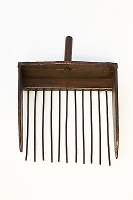 Antique Primitive Cranberry Rake Scoop -- Antique Price Guide Details Page