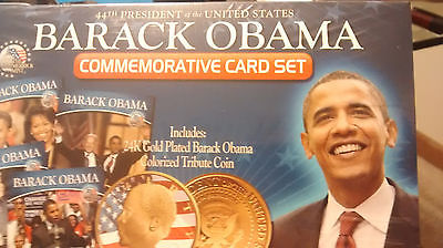 Barack Obama Commemorative Card Set New in the Box -- Antique Price ...