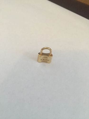 Tiffany & Co 18k Gold Lock Padlock -- Antique Price Guide Details Page