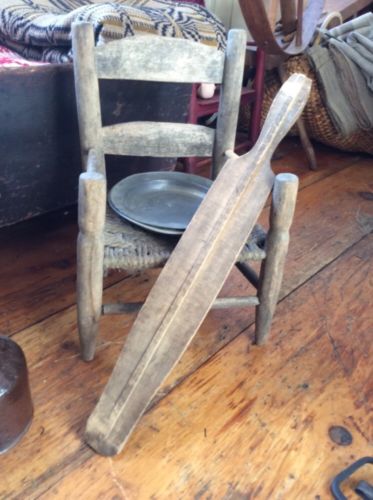 Wooden Laundry Paddle -- Antique Price Guide Details Page