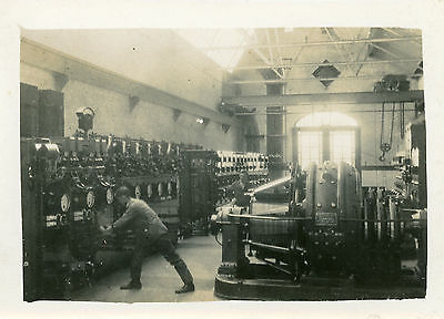 5x Vintage Industrial Power Station Photographs (1920s Turbine Plant ...