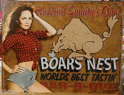 Daisy Dukes Of Hazzard Metal Tin Sign Man Cave Bar Garage Poster ...