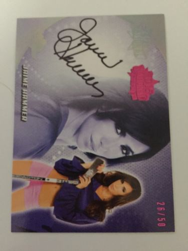 2015 BENCHWARMER AUTOGRAPH CARD National Archive Jaime Hammer 26/50 ...