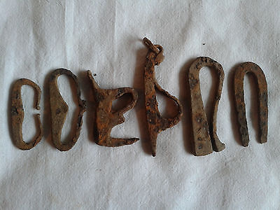 ANTIQUE PRIMITIVE ANCIENT OLD RARE IRON HAND FORGED FIRE STARTER ...