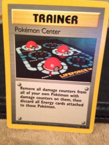 Pokemon Rare Trainer Pokemon Center 1999 Pokemon Cards 85/102 ...