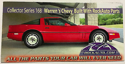 RockAuto Fridge Tool Chest Magnet Collector Series #168 Red Corvette ...