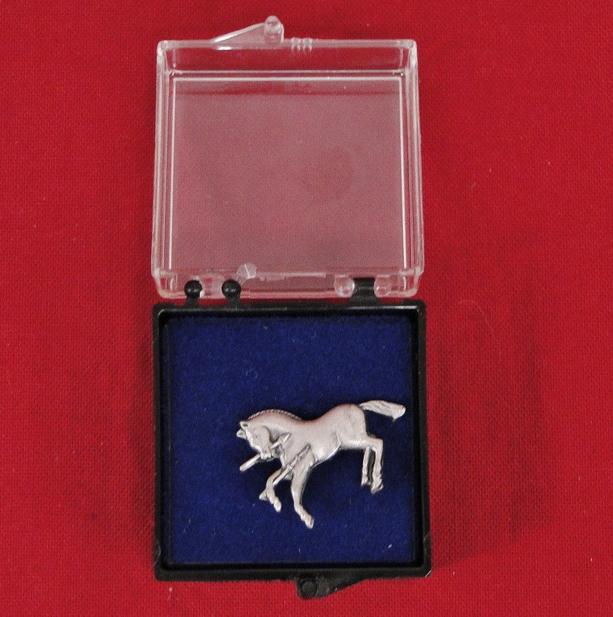 Colt Firearms Factory Rampant Horse Tie Pin Tack Coat Advertisement Ad ...