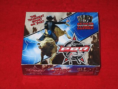 PROFESSIONAL BULL RIDERS BOX OF TRADING CARDS-24 PACKS-2005 -- Antique ...