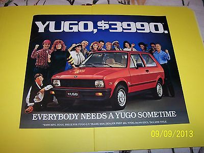 Yugo brochure -- Antique Price Guide Details Page