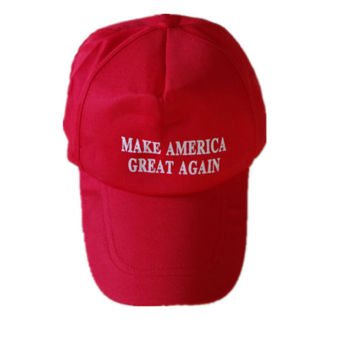 Make America Great Again Hat Donald Trump 2016 Republican Hat Cap Red ...